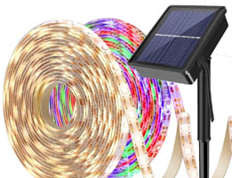 Solar LED Strip Lights | Solar Strip Lights - Lighting Style